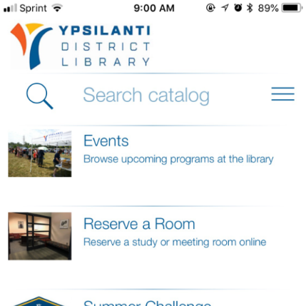 Have you tried the YDL App? - Ypsilanti District Library