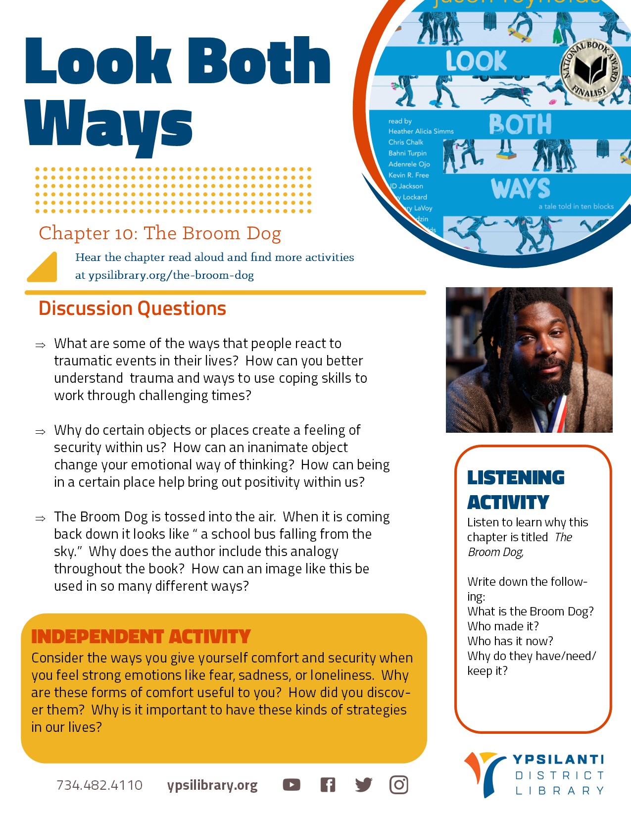 Look Both Ways Teacher Resources - Ypsilanti District Library