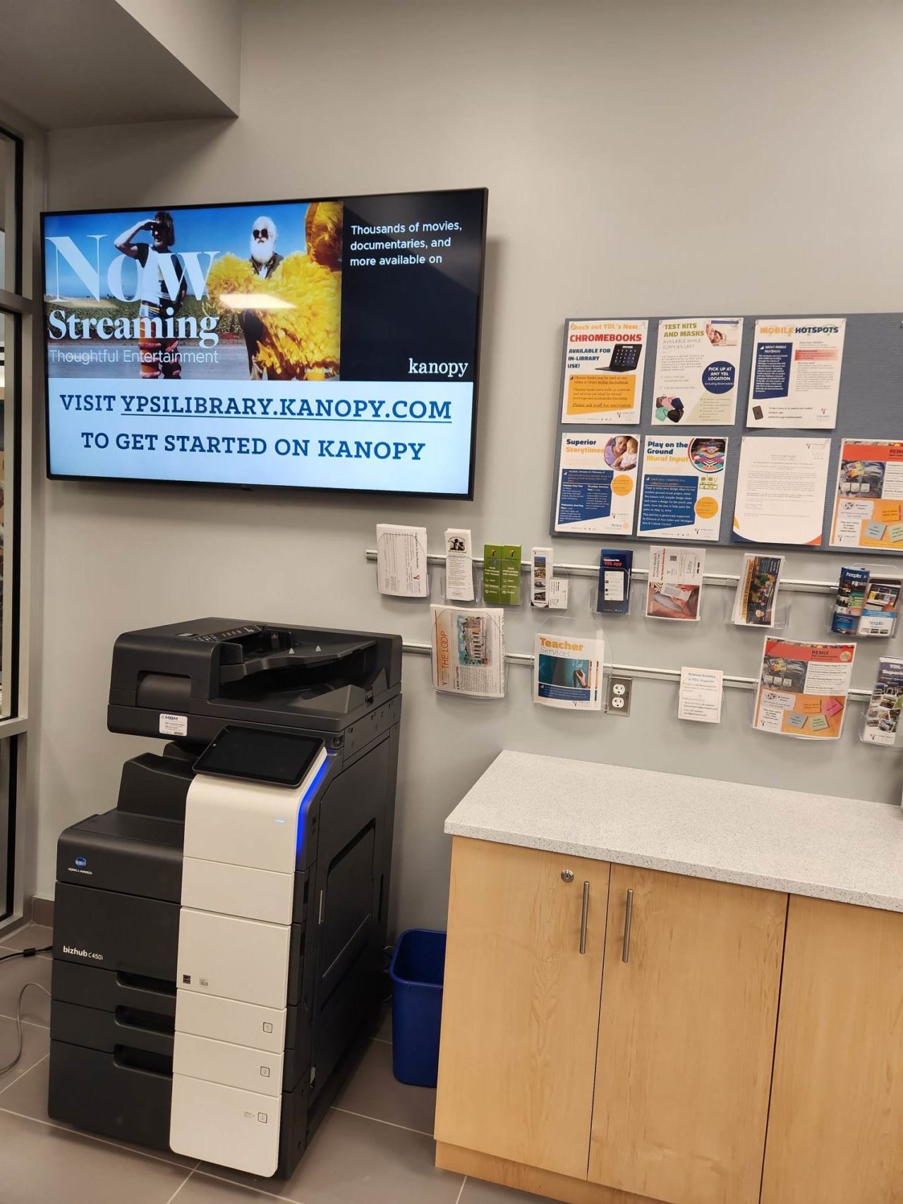 Digital Events Display - Ypsilanti District Library